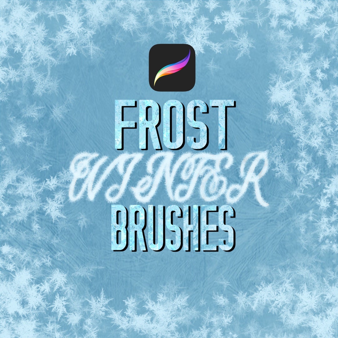 Winter Brush Set, Frost Brushes, Snow Brushes, Weather Brushes ...