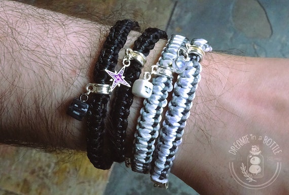 Handmade Minecraft Inspired Friendship Bracelets Ghast and | Etsy