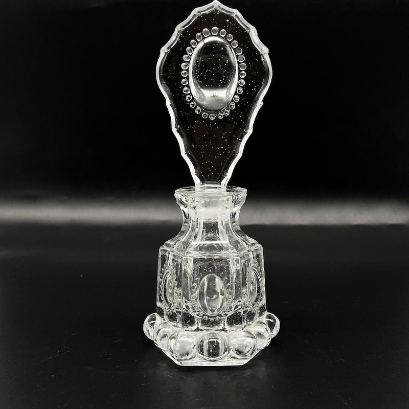 L E Smith Perfume Bottle - Etsy