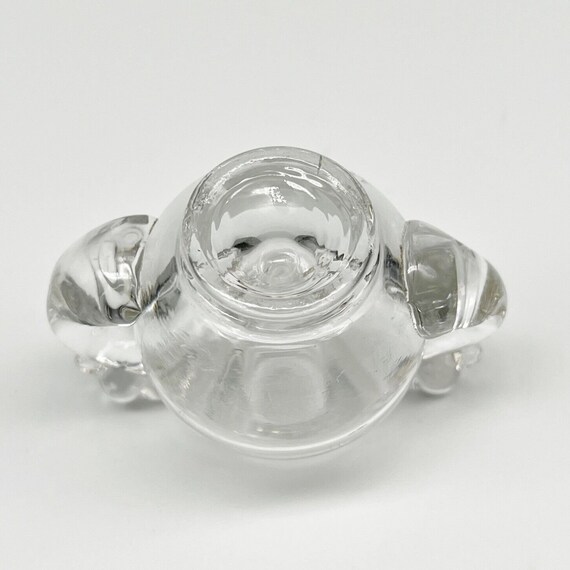 Lovely 1930s New Martinsville Crystal Double Swan Per… - Gem