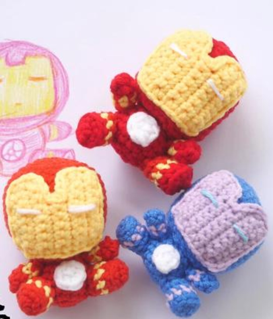 Chibi Superhero Crochet Pattern & Guide - Etsy