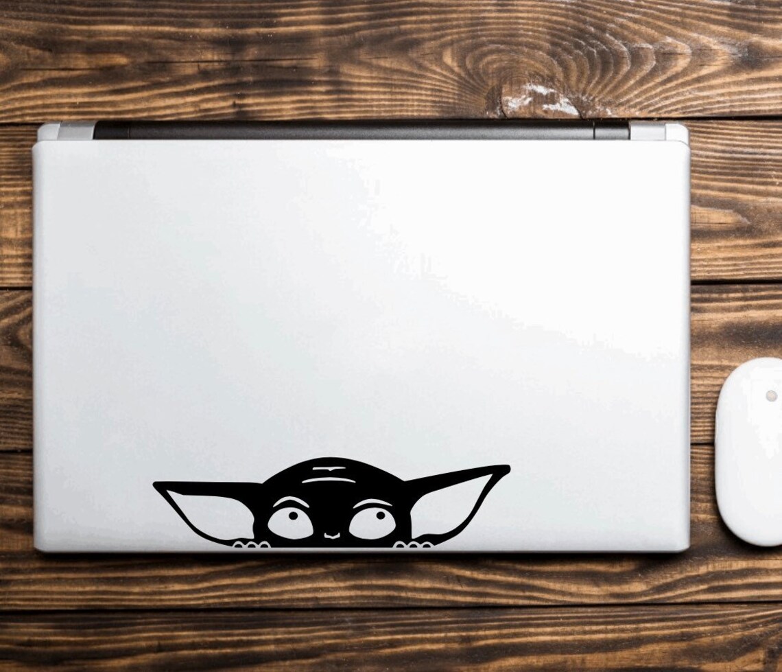 Grogu Vinyl Decal - Etsy