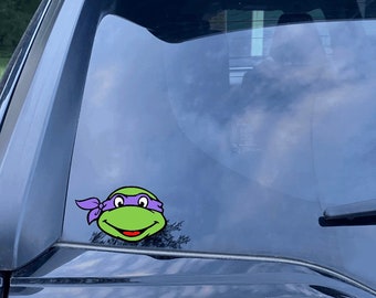 Teenage Mutant Ninja Turtles Car Decal - Etsy