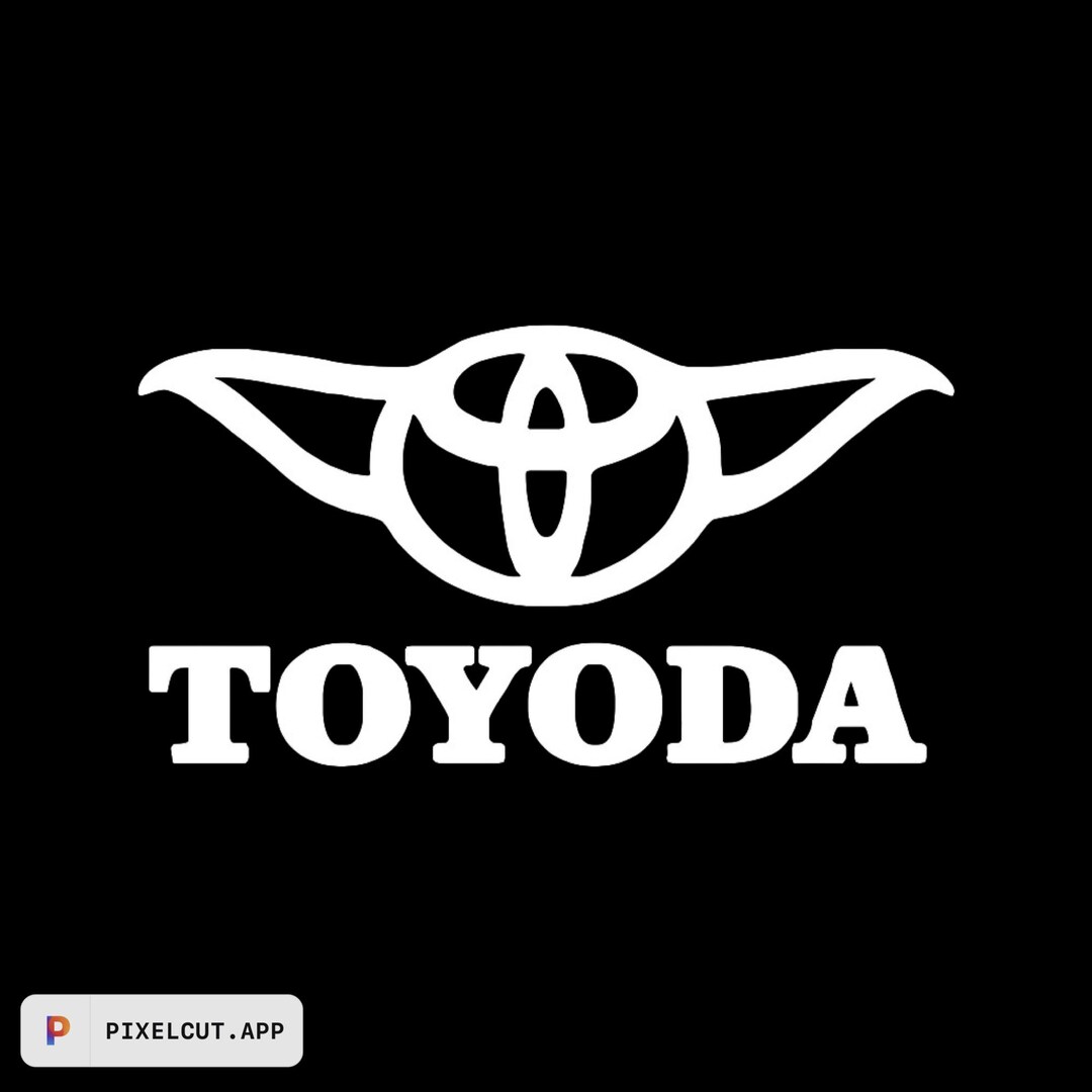 Toyoda Vinyl Car Decal - Etsy