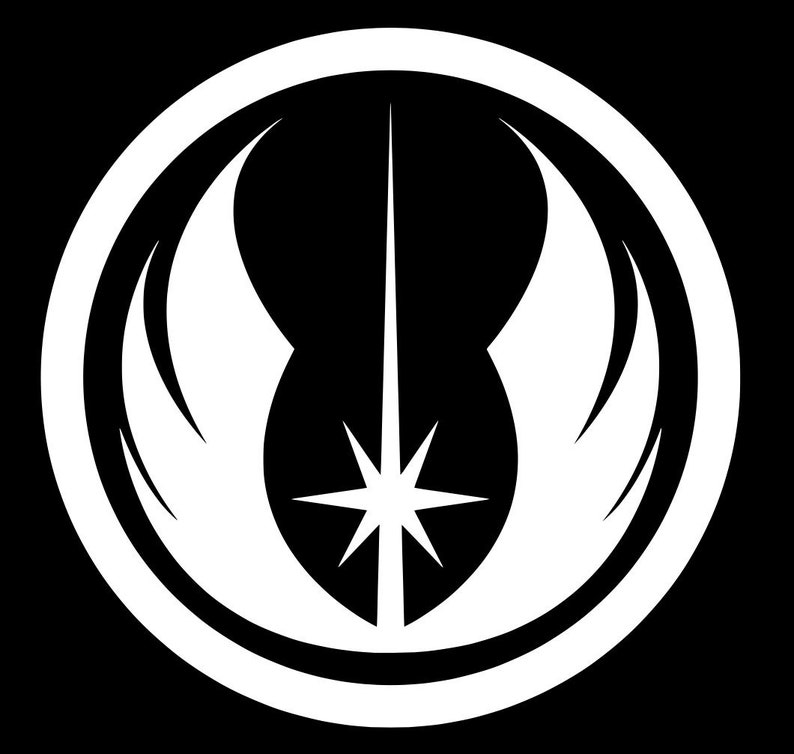 Jedi Order Emblem Decal - Etsy
