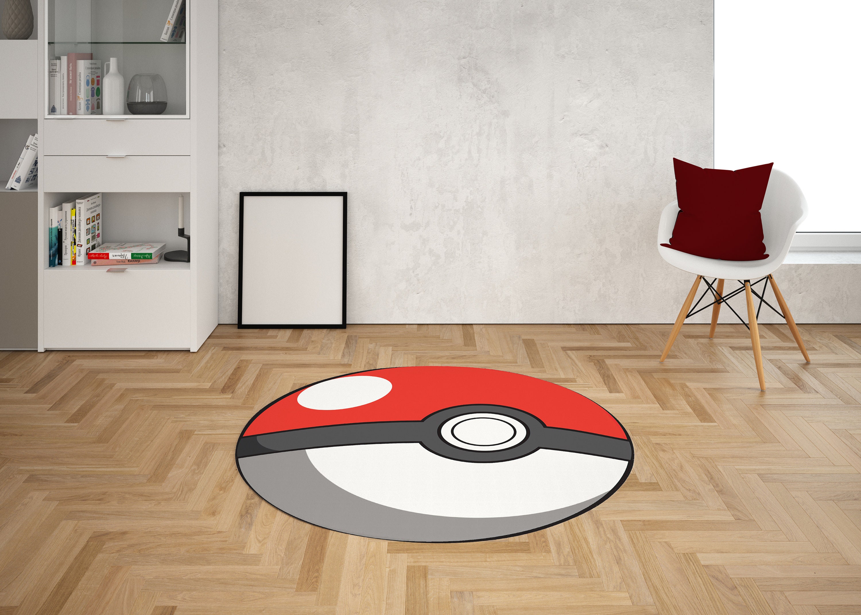 Pokemon Starters Rug Living Room Floor Carpet Decor Charizard Bulbasaur ...