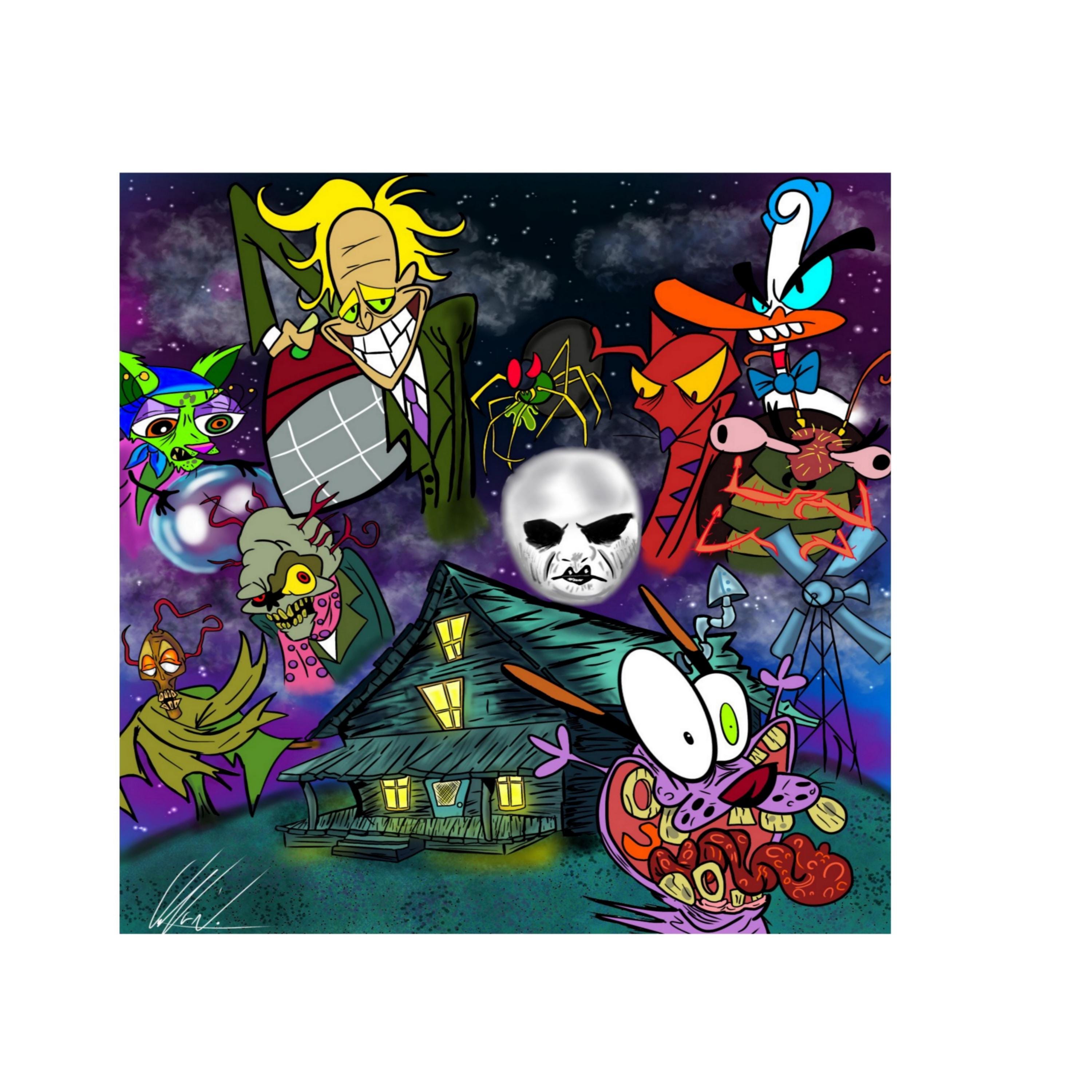 Courage the Cowardly Dog - Etsy