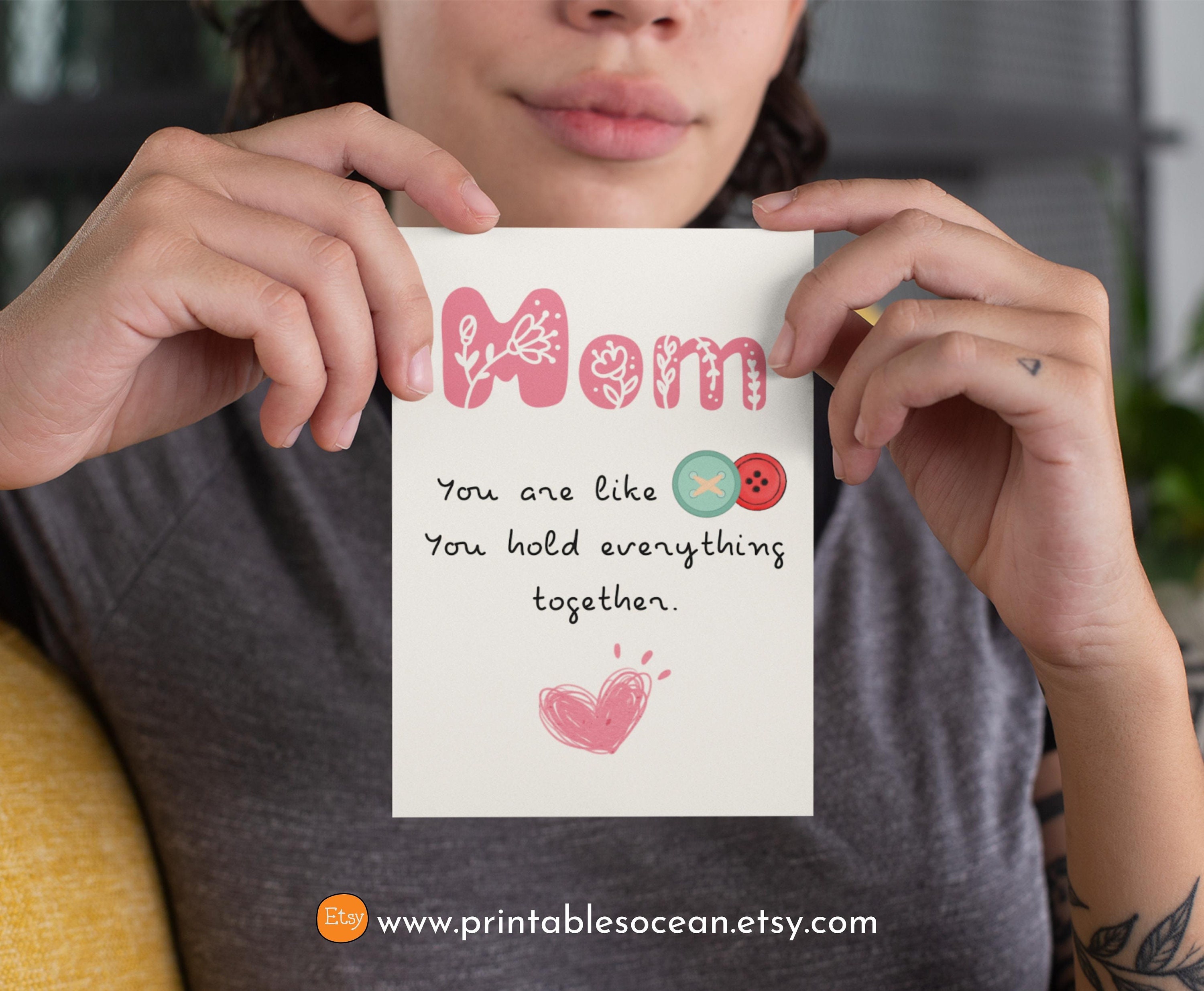 Mother's Day Card Funny Printable Digital Instant Download, Humorous ...