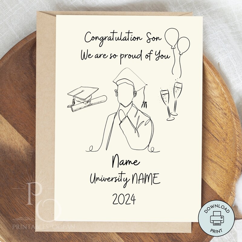 Printable Graduation - Etsy