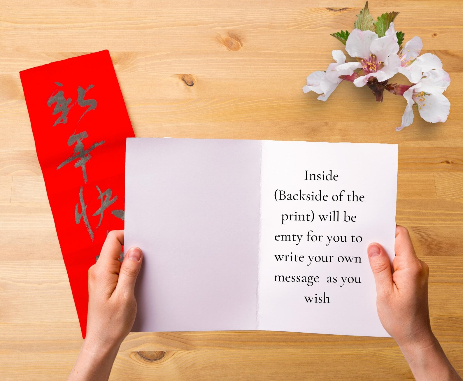 Chinese Lunar New Year Card Printable, Chinese New Year Ecard, Chinese ...