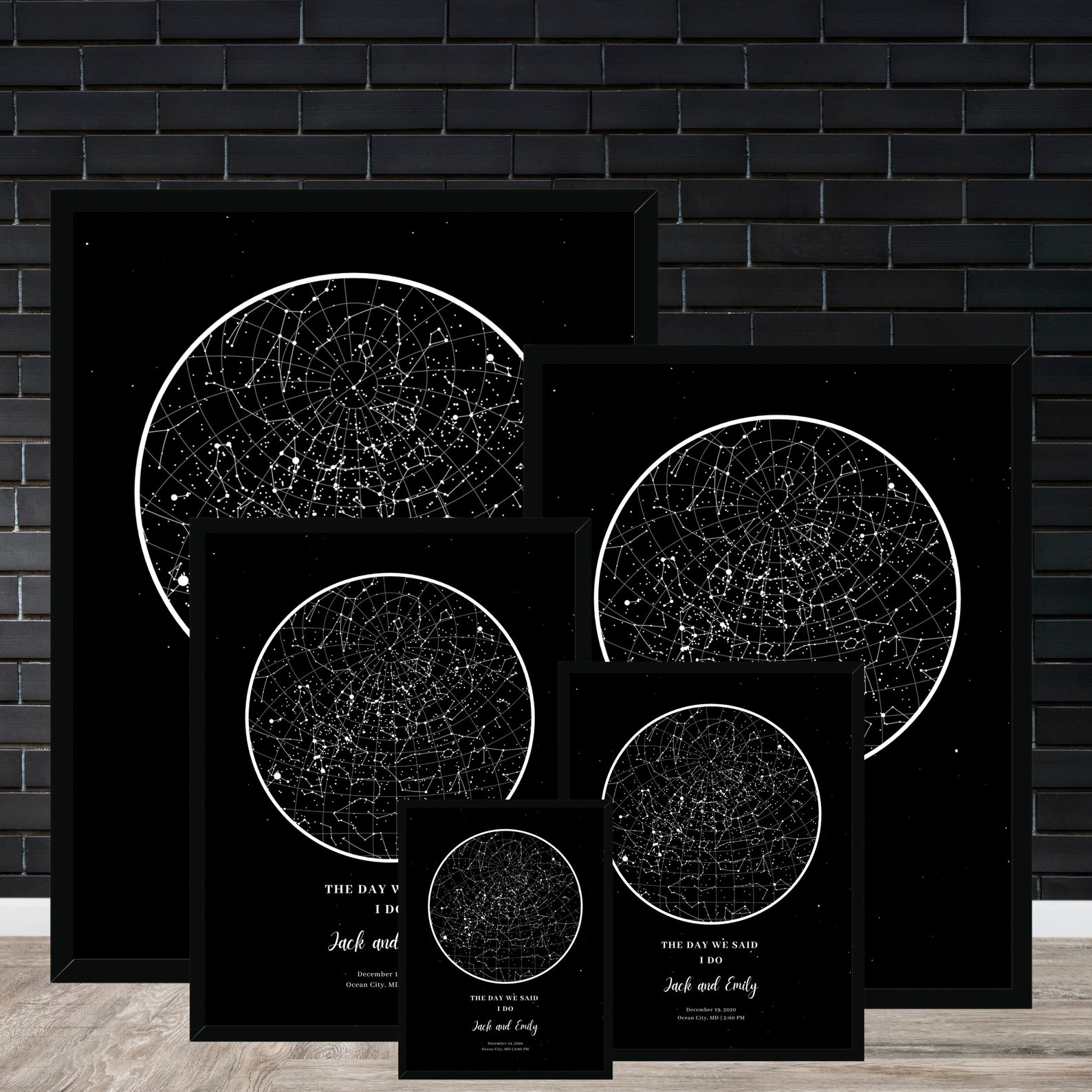 Custom Star Map Constellation Map Star Map by Date Night - Etsy