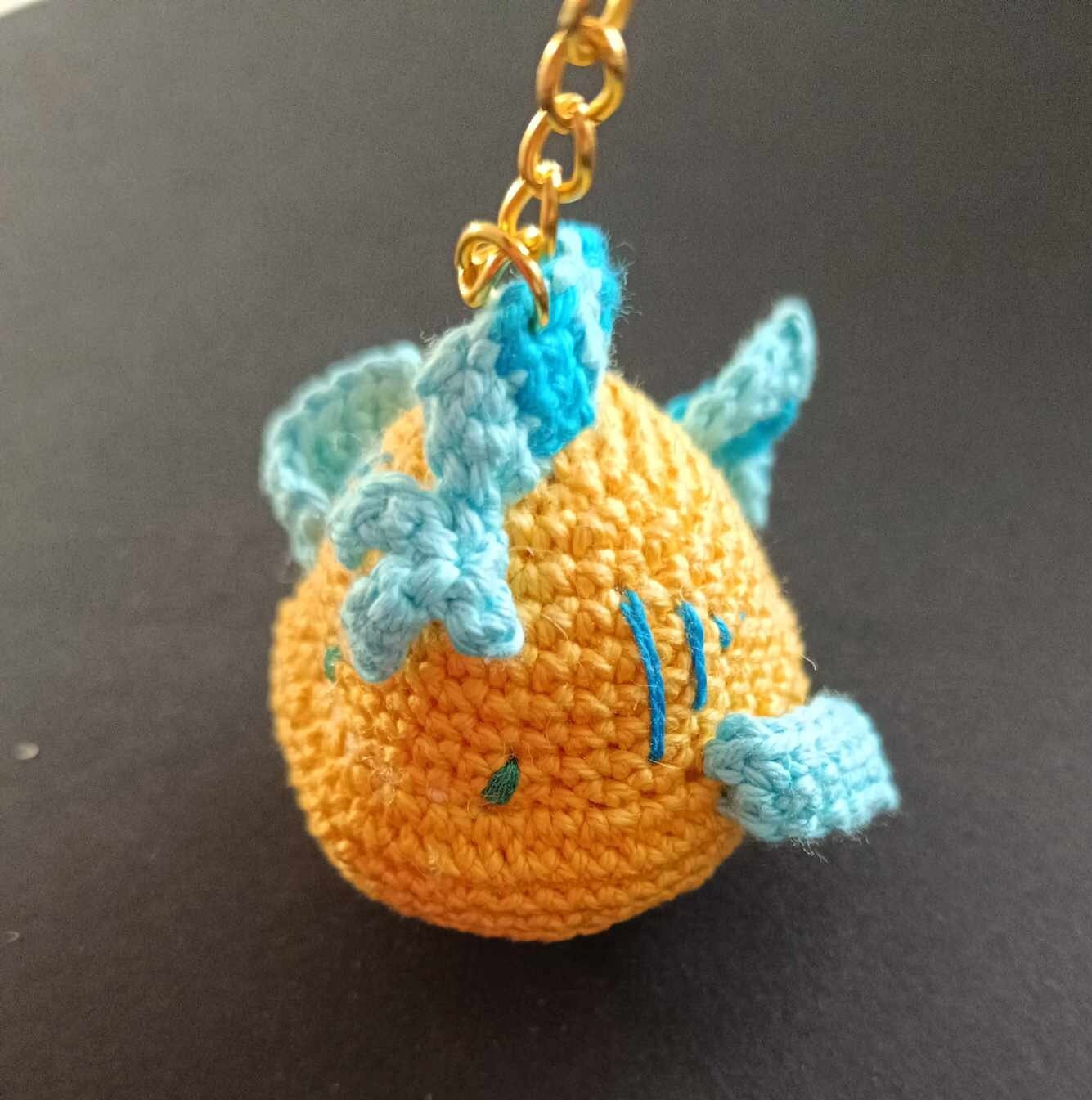 PATTERN Keychain Flounder Little Mermaid - Etsy