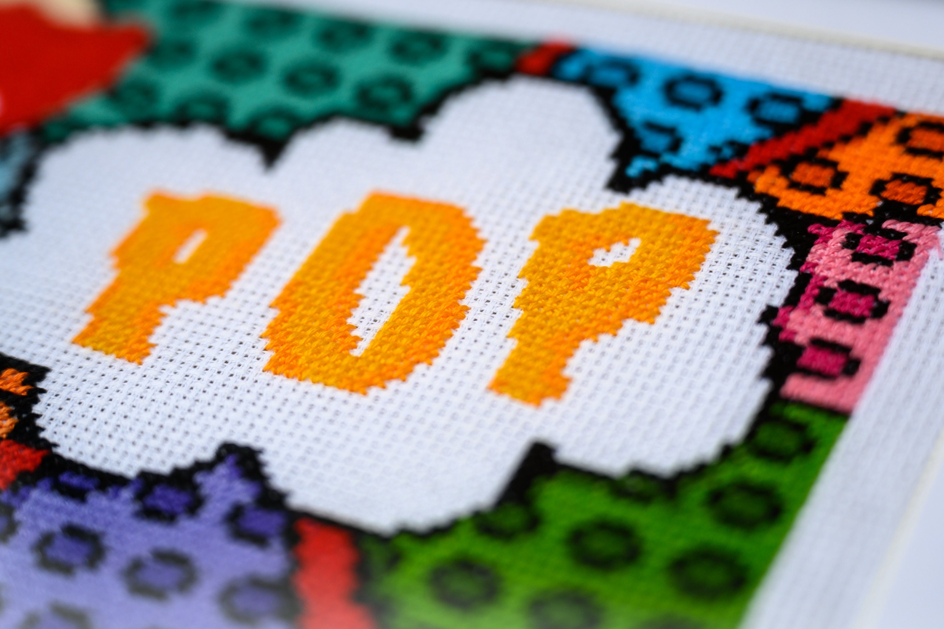 Pop Art Cross Stitch Pattern PDF |andy Warhol Inspired 1960 - Etsy