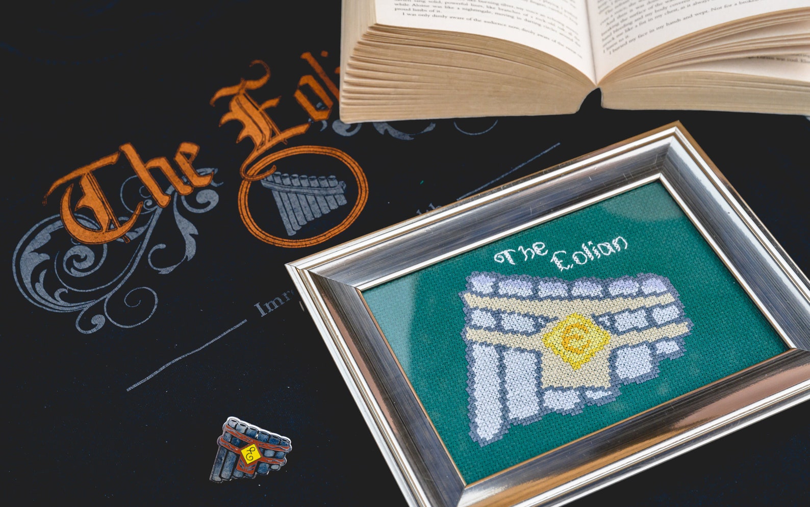 Name of the Wind Talent Pipe Cross Stitch Pattern PDF - Etsy UK