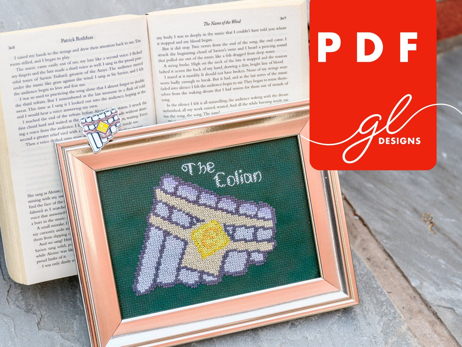 Name of the Wind, Talent Pipe Cross Stitch Pattern PDF | Digital ...