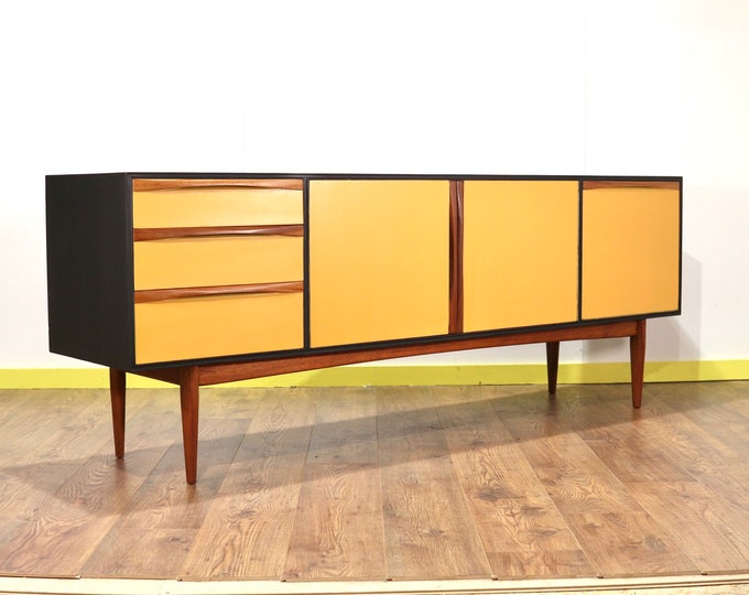 Mid Century Modern Crednza by A.h.mcintosh in Yellow Danish Style ...