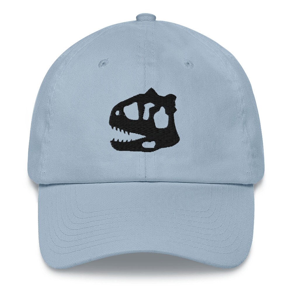 Carnotaurus Skull, Dinosaur Hat, (embroidered Dad Cap) - Etsy