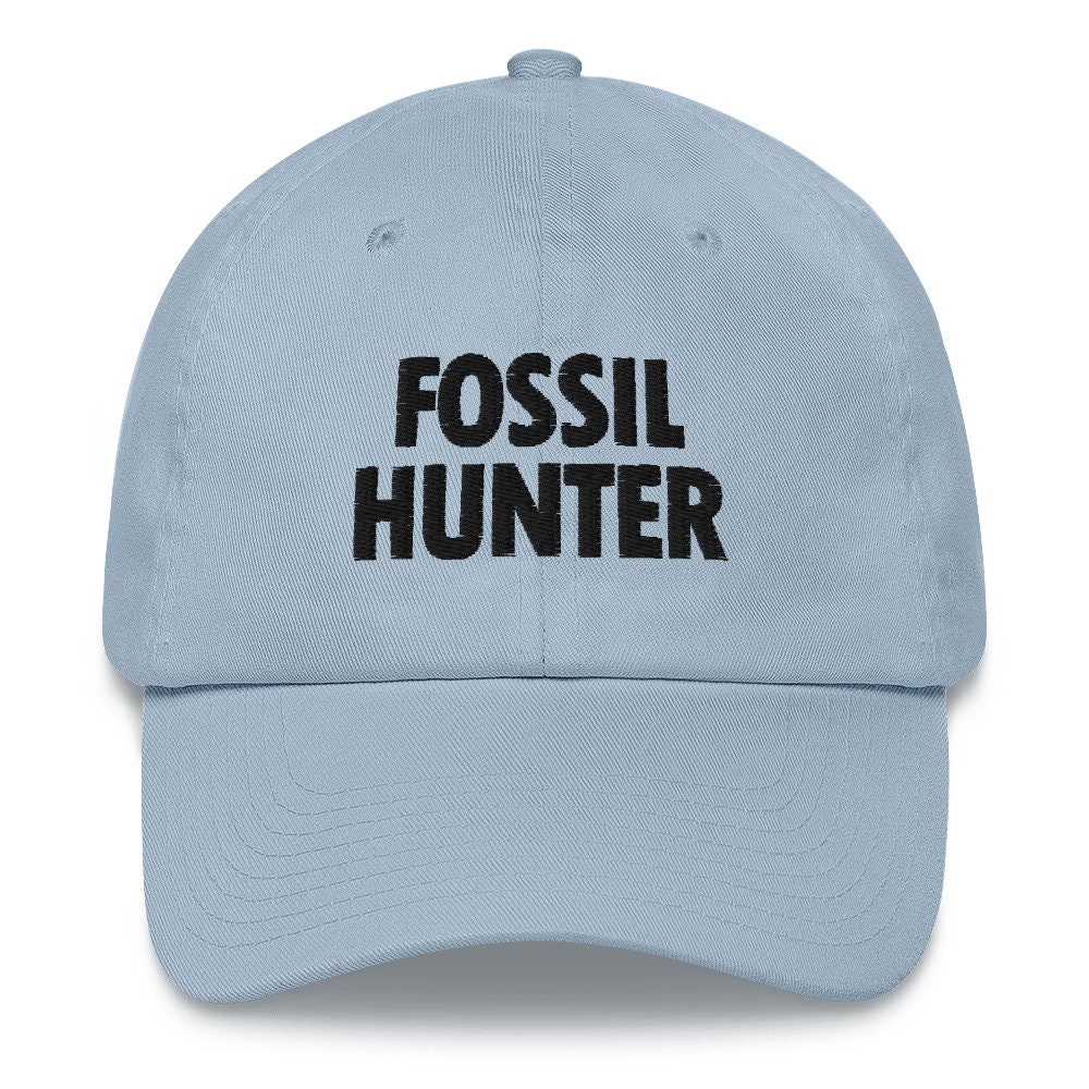 Fossil Hunter, Paleontology Hat, (embroidered Dad Cap) - Etsy