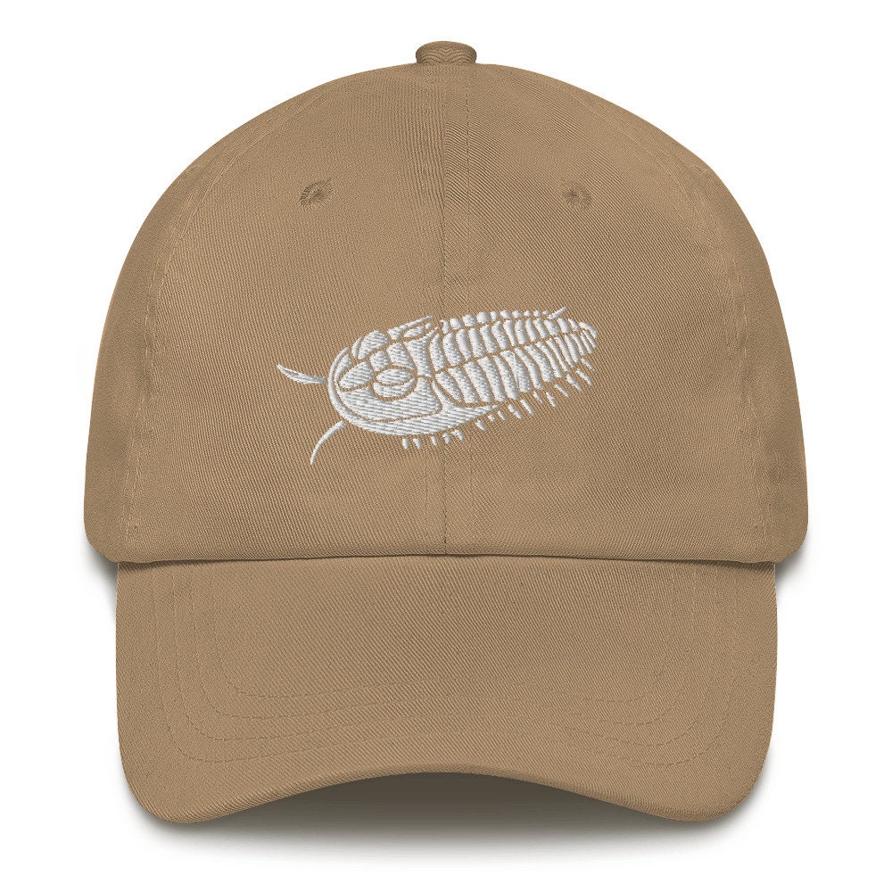 Trilobite Embroidered Dad Cap, Fossil Hunter Hat, Trilobite Gift ...