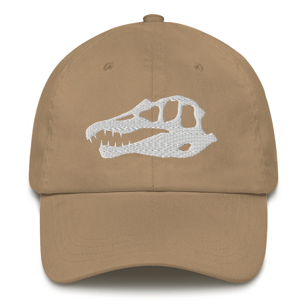 Spinosaurus Embroidered Dad Cap, Dinosaur Hat, Spinosaurus Gift ...