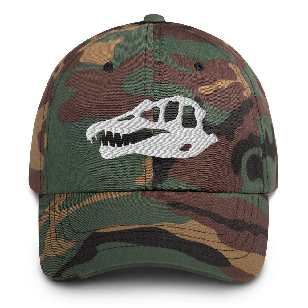 Spinosaurus Embroidered Dad Cap, Dinosaur Hat, Spinosaurus Gift ...