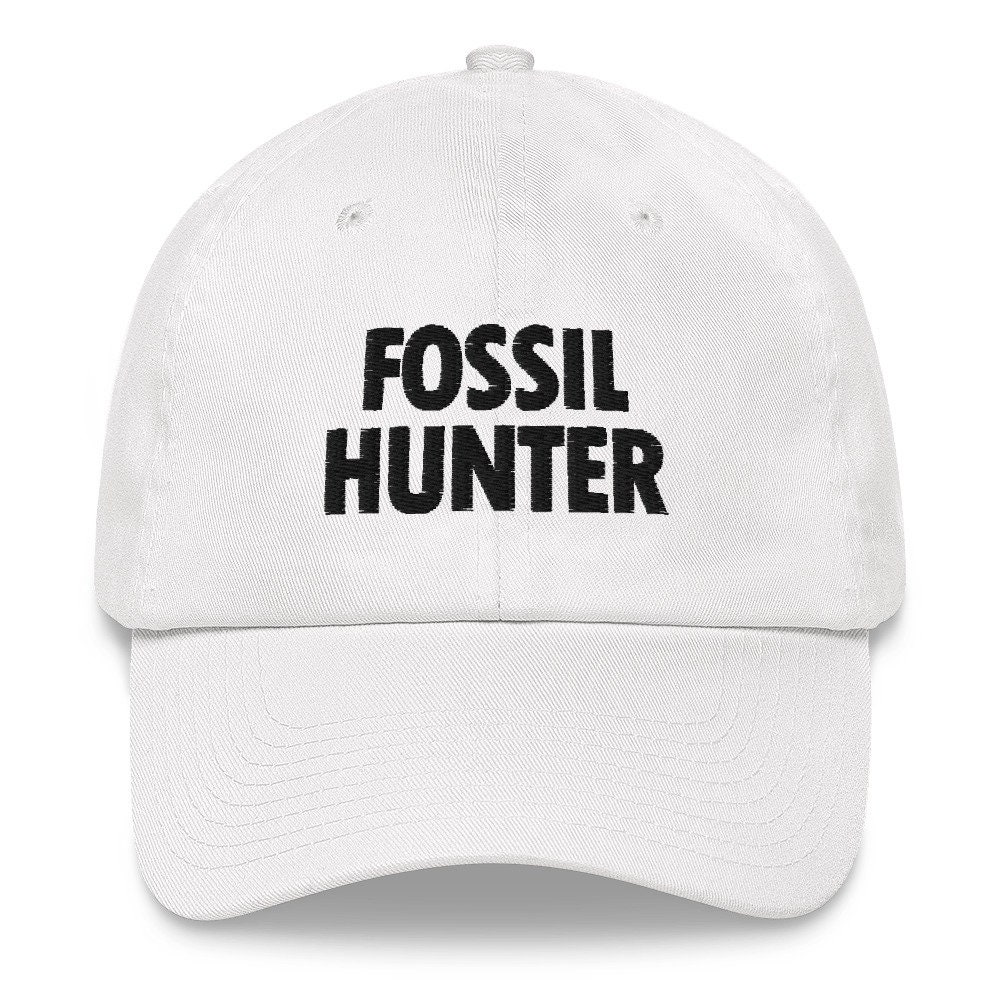 Fossil Hunter, Paleontology Hat, (embroidered Dad Cap) - Etsy