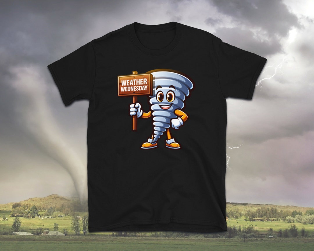 Weather Wednesday, Tornado Shirt, Storm Chaser Shirt, Meteorology Shirt ...