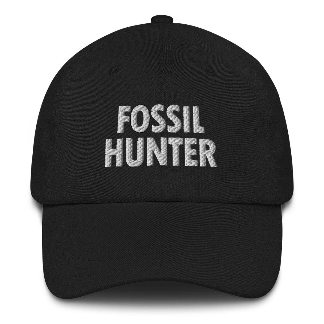 Fossil Hunter, Paleontology Hat, (embroidered Dad Cap) - Etsy