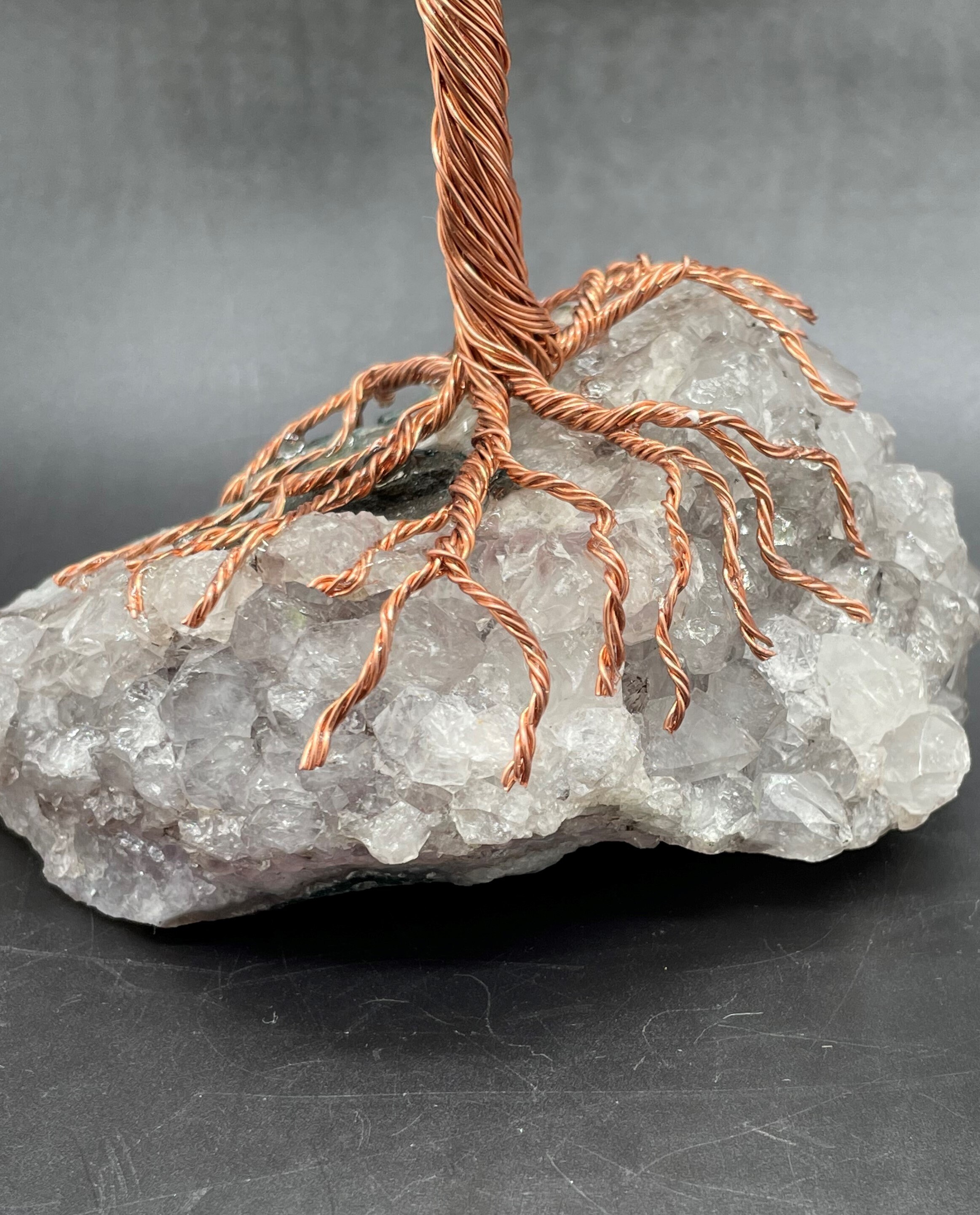 Rose Quartz Flowering Tree of Life Bonsai Sculpture Handmade - Etsy