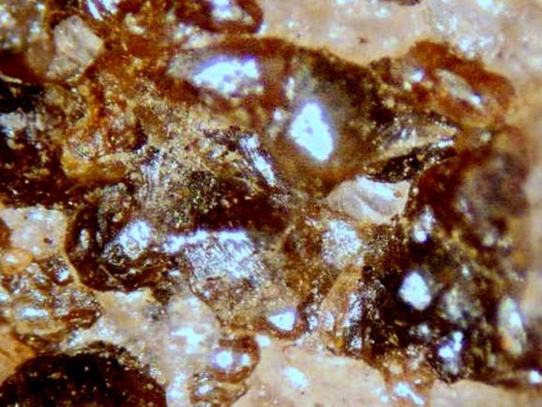 URANOPYROCHLORE - Crystals! - Macdonald Mine, Hastings, Ontario, CANADA ...