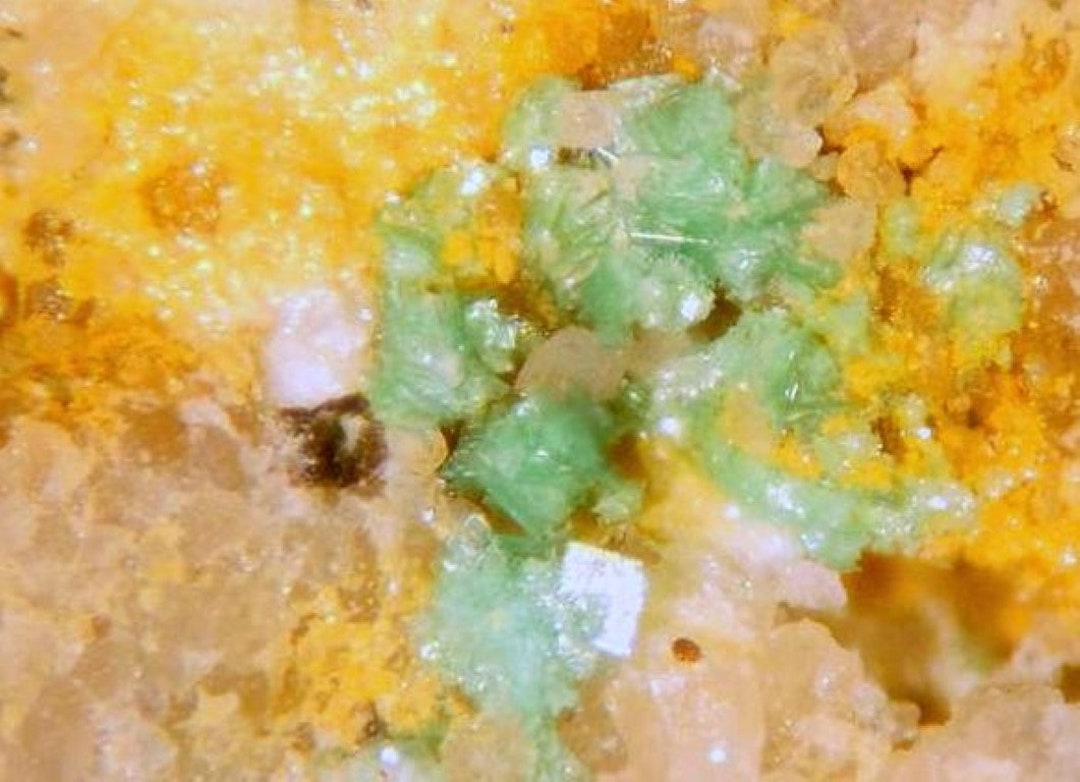 ZEUNERITE Grandview Mine, Grand Canyon, Coconino County, ARIZONA - Etsy