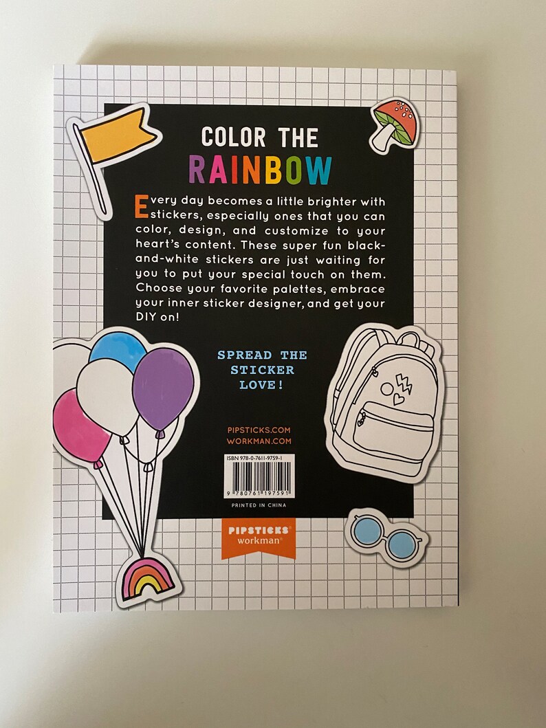 Color Your Own Stickers 500 Stickers to Design - Etsy