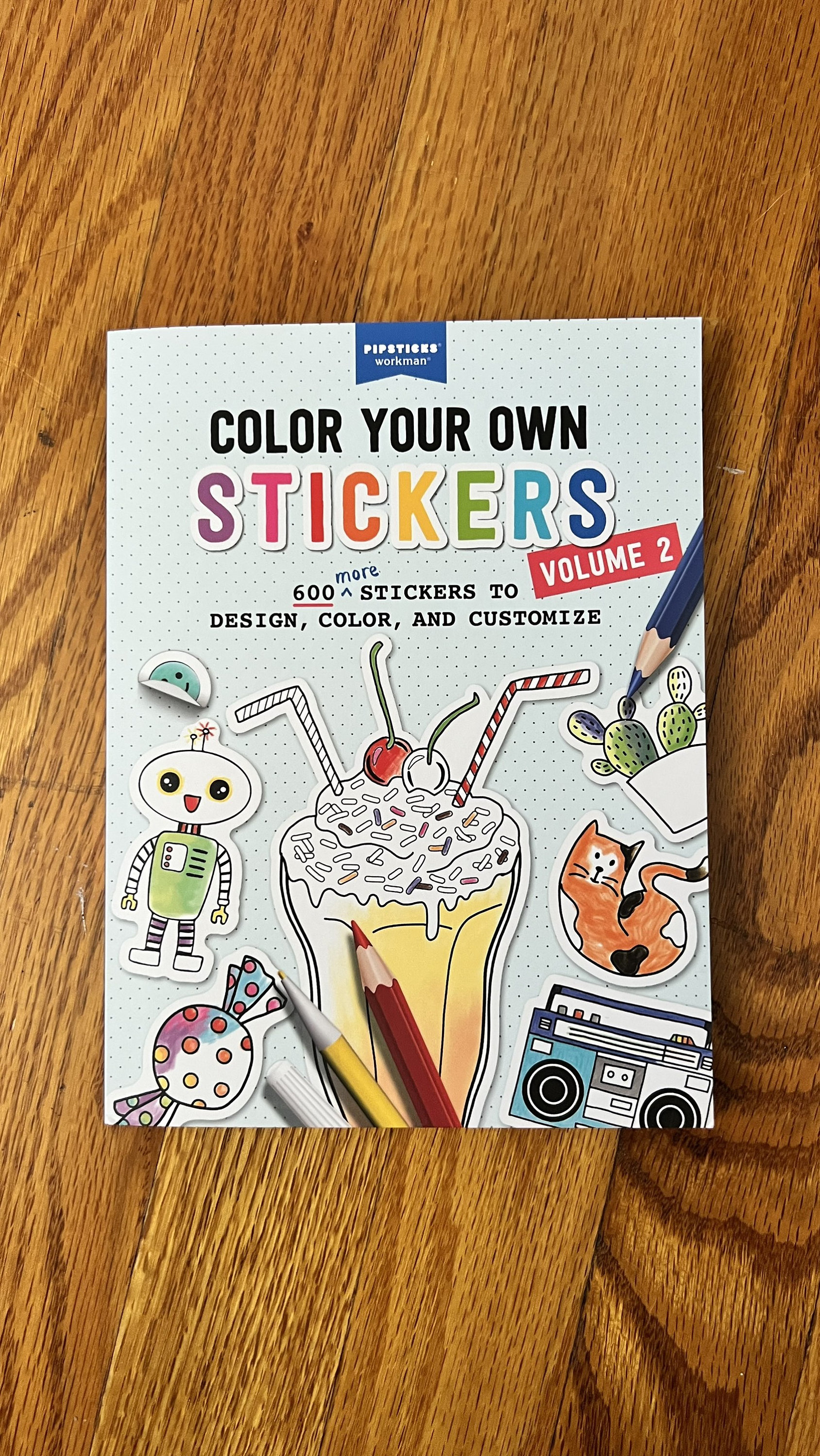Color Your Own Stickers 500 Stickers to Design - Etsy