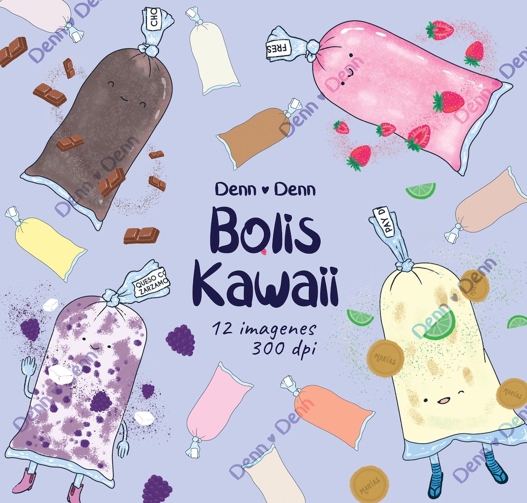 Bolis Kawaii Hielitos Congeladas Descarga Archivos Digitales ...