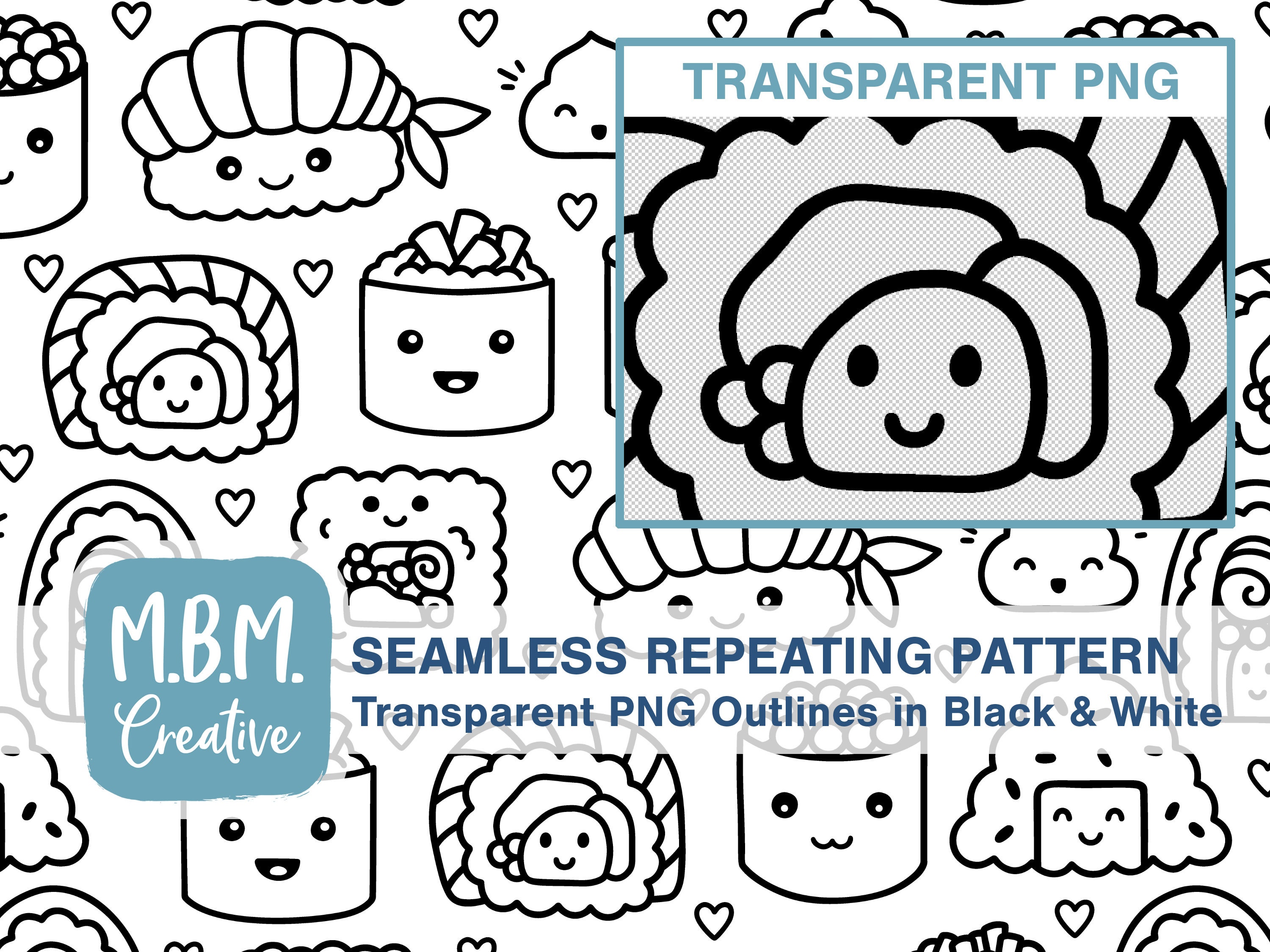 Repeating Food Background