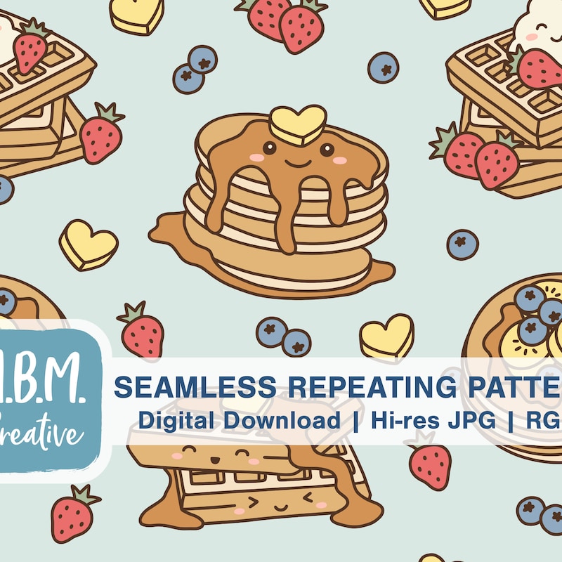 Kawaii Breakfast - Etsy