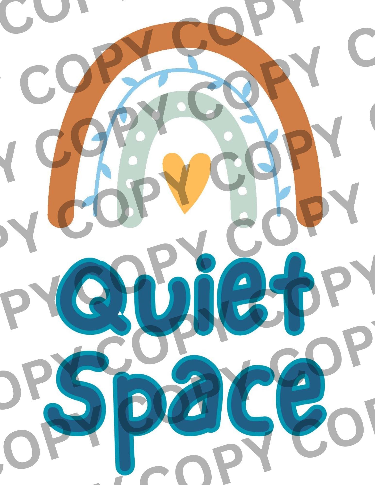 Calming Corner Poster Set - Toasted Blue - Etsy