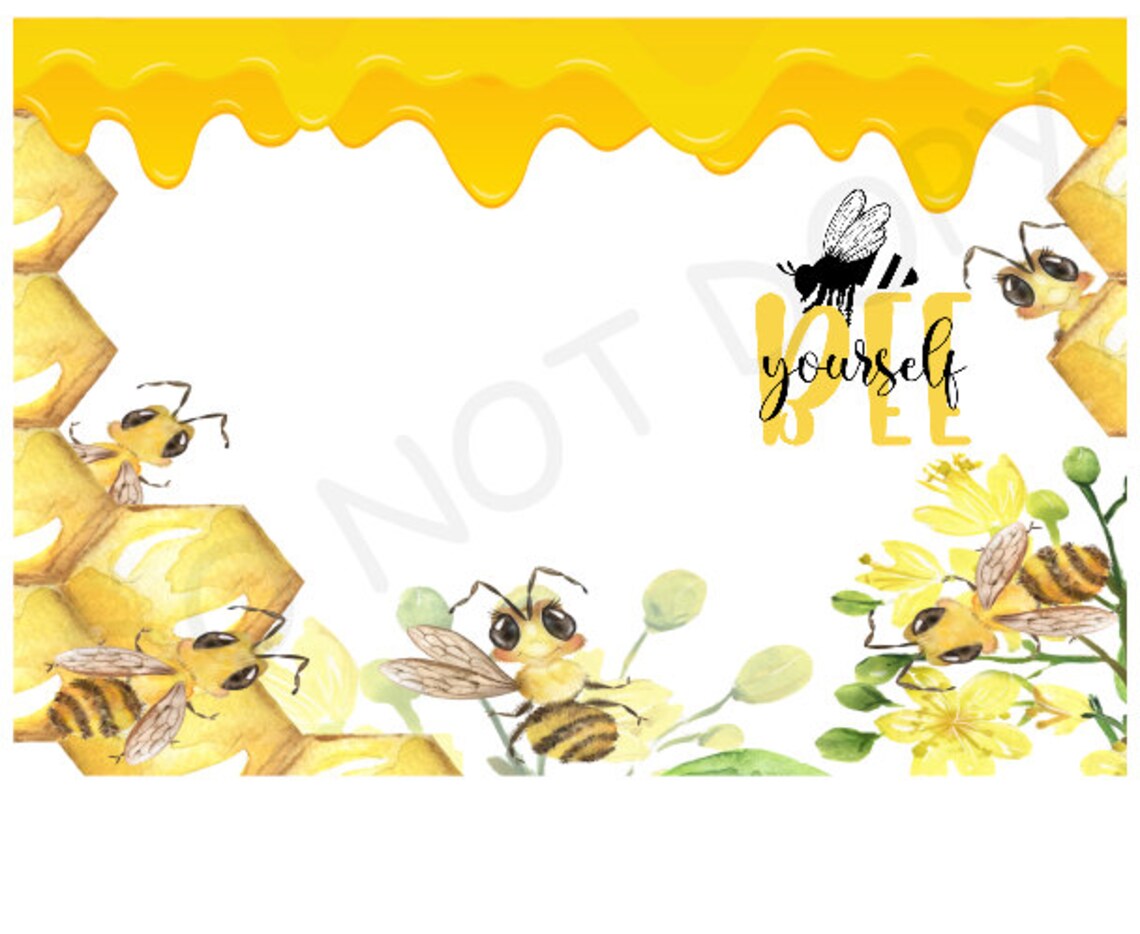 Bee Yourself Journal Instant Download Bee Journal - Etsy