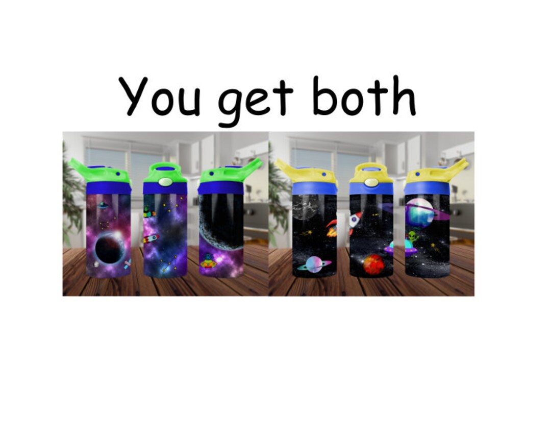 Space Kids Cup Digital, Instant Download, Kids Cup Sublimation, Space ...