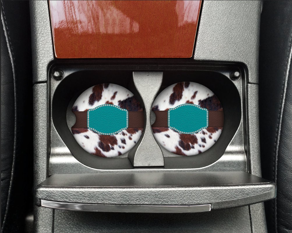 Cow Print Round Designs, Instant Download, Cow Print Sublimation ...