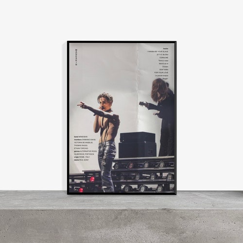 Måneskin Black & White Vintage Magazine Cover Poster Instant - Etsy ...