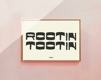 Rootin & Tootin Digital Download - Etsy