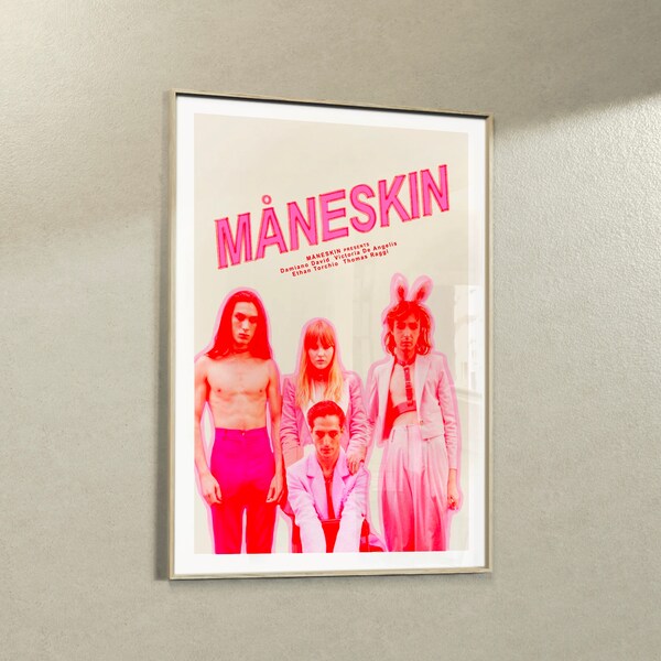 Maneskin Poster - Etsy