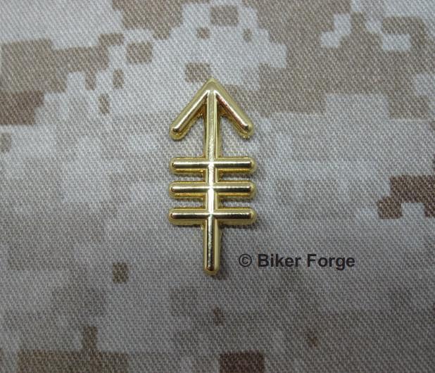 Heavy Machine Gunner Map Symbol Badge MOS 0331 Infantry Pin - Etsy