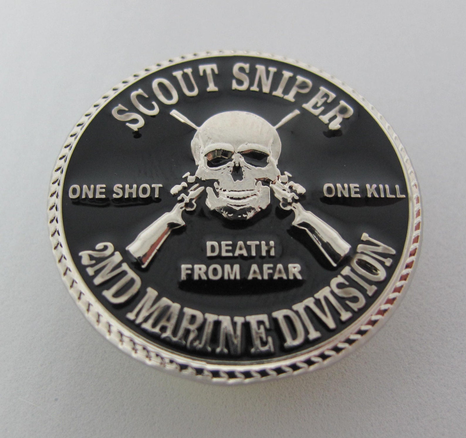 Scout Sniper Pin 2nd Marine Division Badge HOG 0317 - Etsy