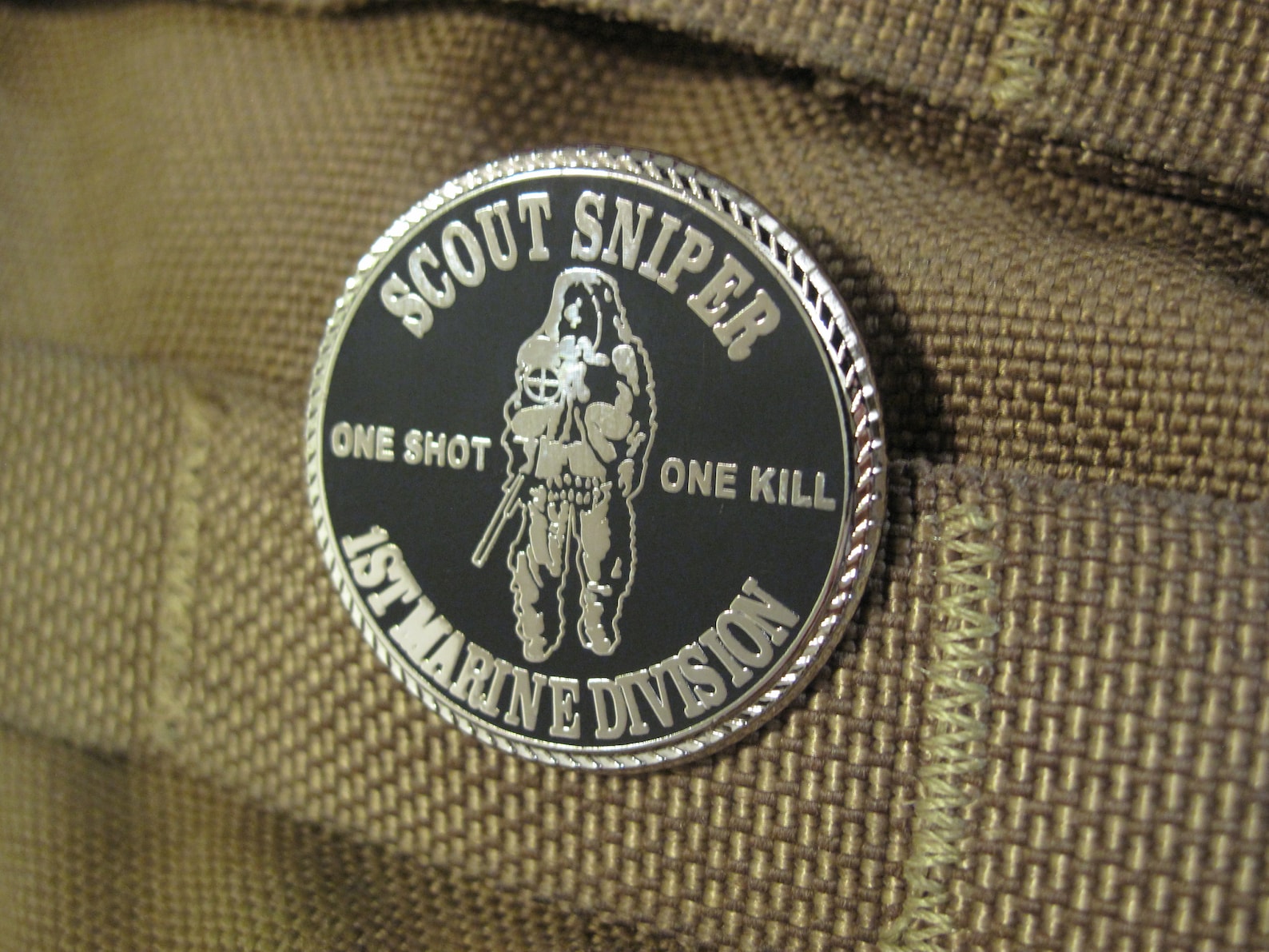 Scout Sniper Pin 1st Marine Division Badge HOG 0317 - Etsy