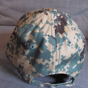 MARSOC Raider Woodland Marpat Camo Cap Hat Marine Corps Operator ...