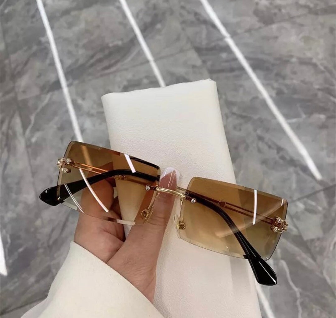 Square Retro Vintage Fashion Sunglasses for Women and Men - Etsy