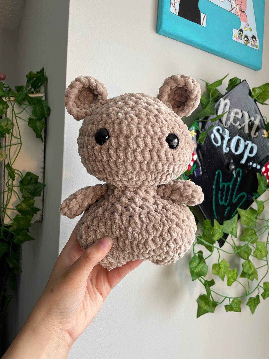 Genji the Mouse - Crochet Plush - Etsy