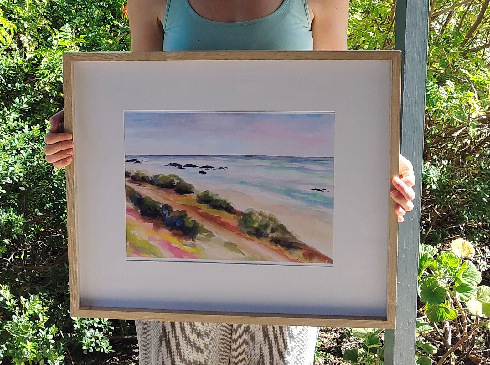 Landscape Painting, Ocean Art, Sea Poster, Watercolor, Nature Art ...